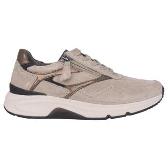 Gabor Rollender Sneaker - Beige - - Shoes - Damen - Beige - 37 1/2 EU