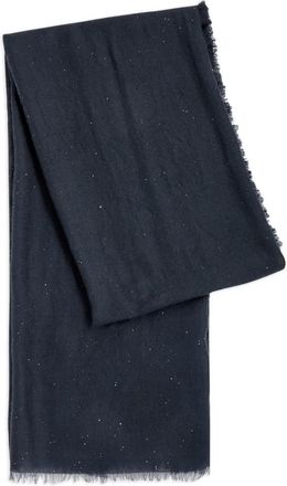 Ama Pure Starlight sequin-embellished scarf - Blau