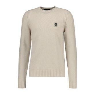 Belstaff Watch Rundhals-Pullover - - Knitwear - Herren - Beige - 2XL