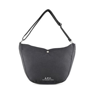 A.P.C. Journal Satchel - - Bags - Herren - Schwarzk - ONE SIZE