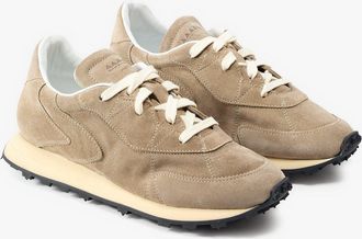 RUN OF Baskets en cuir su&eacute;d&eacute;