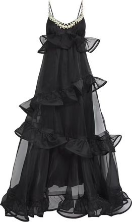 Zimmermann Silk Embellished Gown Size M