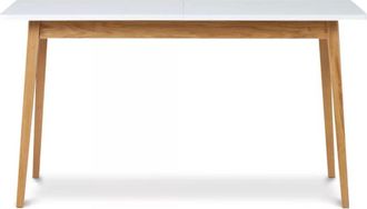 Konsimo Konsimo Esstisch Ausziehbar K&uuml;chentisch - Esszimmertisch im Skandinavisch Stil - Tischbeine aus Massivholz - Esstisch f&uuml;r K&uuml;che Esszimmer und Wohnzimm