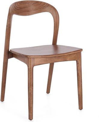 BIZZOTTO Set of 2 natural Miley chairs