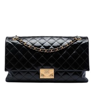 Chanel Pre-owned Cuir sacs-chanel - Femme - Pre-owned - Noir - Taille: ONE Size