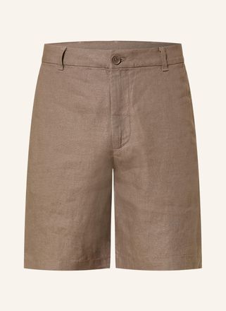 Arket Arket Shorts Eamon Aus Leinen braun