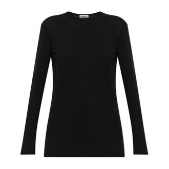 Jil Sander Langarm-Top - - Tops - Damen - Schwarzk - L