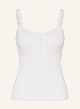 J.W.Anderson Jw Anderson Stricktop weiss