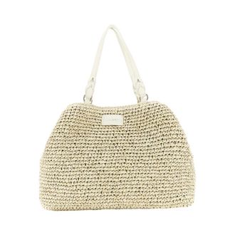 Caf&egrave;noir Femme, Sacs, Beige, Taille: ONE Size Borsa a spalla crochet bottone