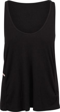 Diesel Femme, Tops, Noir, Taille: 40 FR D&eacute;bardeur c&ocirc;tel&eacute; avec plaque logo