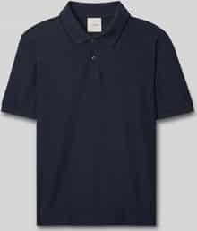 Calvin Klein Poloshirt mit Logo Stitching aus reiner Baumwolle