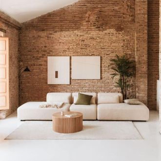 Sklum Sklum - 3-teiliges modulares Doppel-Chaisesofa Fogler