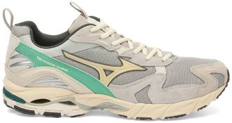 Mizuno Low-Top Sneaker - baskets wave rider 10 - Gr. US_7_5 - in Lila - f&uuml;r Damen