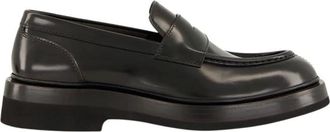 Santoni Homme, Chaussures, Noir, Taille: 42 EU Mocassins Penny Gunder
