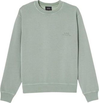 A.P.C. Fernando Sweatshirt - - Sweatshirts & Hoodies - Herren - Gr&uuml;n - L