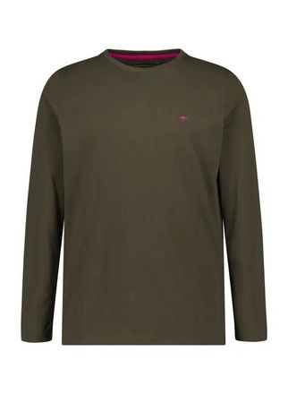 Fynch-Hatton Fynch-Hatton Herren T-Shirts gr&uuml;n Baumwolle