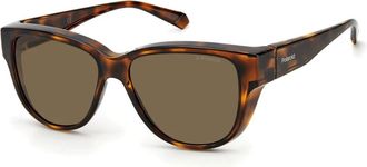 Polaroid Femme, Accessoires, Brun, Taille: 58 MM PLD 9013 Lunettes de soleil