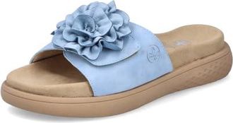 Rieker Sandales classiques pour femme V1562, sandales pour femme, Bleu 10., 36 EU