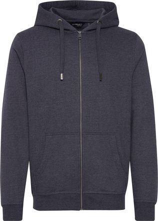 11 Project Edmond Herren Sweatjacke Kapuzenjacke Hoodie mit Kapuze, Größe:L, Farbe:Dress Blues Melange (1940241)