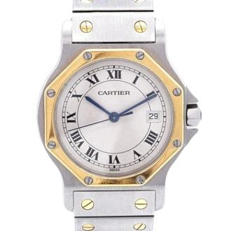 Cartier Montre vintage Pre-owned - Femme - Pre-owned - Blanc - Taille: ONE Size
