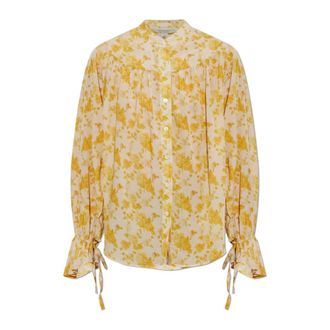 AllSaints Damen, Blusen & Hemden, Gelb, 2XSGr&ouml;&szlig;e