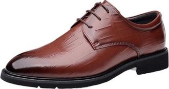 Generic Chaussures Oxford Modernes imperm&eacute;ables for Hommes, r&eacute;sistantes &agrave; lusure, Rehaussantes, en Cuir, Chaussures habill&eacute;es Classiques et &eacute;l&eacute;gantes