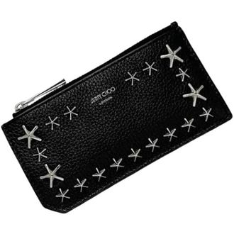 Jimmy Choo London Pre-owned Leder Portemonnaie - - Pre-owned - Damen - Schwarzk - ONE SIZE