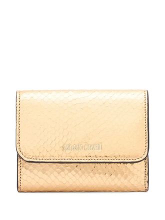 Roberto Cavalli portefeuille en cuir