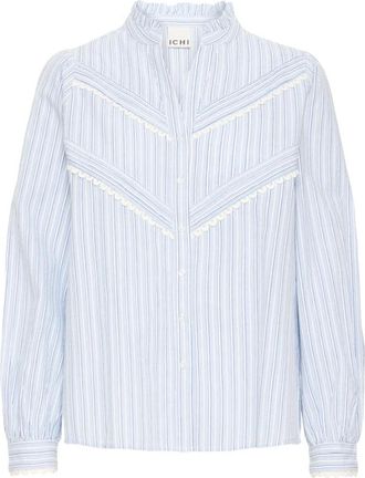 Ichi Ichi - Blouses & Chemises - Femme - Blouses et Chemises - Bleu - Taille: 40 FR