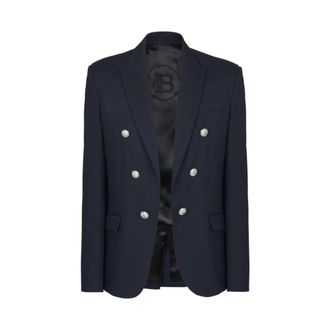 Balmain 6-Knopf-Jacke - - Jackets - Herren - Blau - M