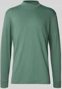 Ragman Longsleeve mit gerippten Abschl&uuml;ssen