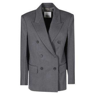 Erika Cavallini Semi Couture Femme, Vestes, Gris, Taille: 36 FR Blazers