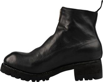 Guidi Homme, Chaussures, Noir, Taille: 45 EU Front Zip Bottes