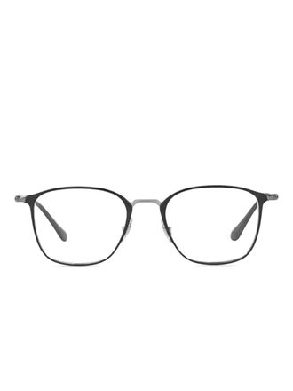 Ray-Ban lunettes de vue &agrave; monture rectangulaire - Gris