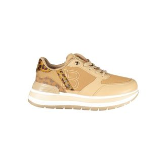 Laura Biagiotti Marrone Polyurethan Damen Sneaker