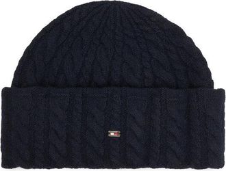Tommy Hilfiger M&uuml;tze AW0AW19111 Dunkelblau