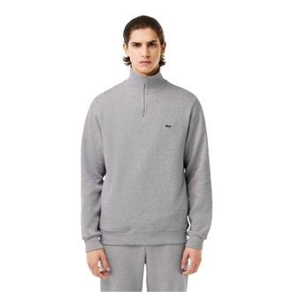 Lacoste Sweatshirt f&uuml;r Herren, mit kurzem Rei&szlig;verschluss, Baumwollmischung (Leicht)
