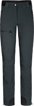 Bergson BRYNE Comfort (Slim) | Damen Winter Softshellhose, mit warmem Innenfleece und voll elastischem Ges&auml;&szlig;einsatz, Ebony [949], 88 - Damen
