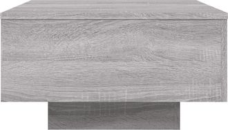 Generic Quadratischer Couchtisch, Couchtisch aus Holzwerkstoff, Moderne, Minimalistische Wohnzimmerm&ouml;bel f&uuml;r Heimdekoration und den T&auml;glichen Gebrauch (55 x 5