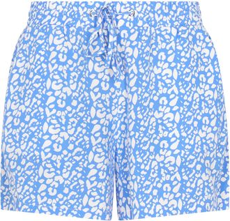Mymo Shorts Frauen blau wei&szlig;