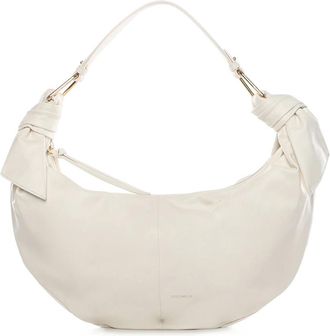 Coccinelle Femme, Sacs, Blanc, Taille: ONE Size Furoshiki Shoulder Bag