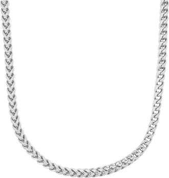 Tom Tailor Tom Tailor Halskette f&uuml;r Herren, Edelstahl, 50+5 cm, silber, Geschenkidee, Halsschmuck, Halsschmuck, Herrenschmuck, 2100687