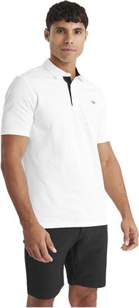 Calvin Klein Herren Uni Golf Poloshirt - Wei&szlig; - S