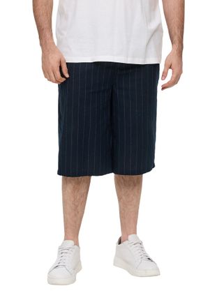 s.Oliver Relaxed: Bermuda aus Leinenmix