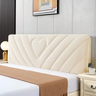 Generic Atmungsaktiver Kopfteilbezug, knitterfreier M&ouml;belschutz, schmutzabweisend und leicht - ideal f&uuml;r Studentenwohnheime, Hotels oder die Einrichtung zu Ha