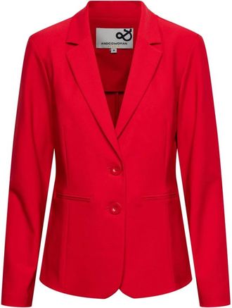 &Co Woman Damen, Jacken, Rot, 2XLGr&ouml;&szlig;e