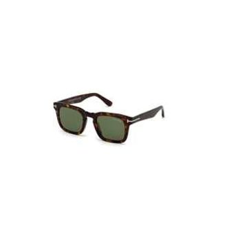 Tom Ford unisex, Accessoires, Brun, Taille: 48 MM &Eacute;l&eacute;gantes lunettes de soleil noires