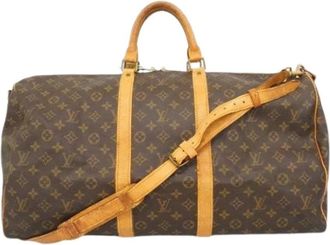 Louis Vuitton unisex, Pre-owned, Brun, Taille: ONE Size Pre-owned Keepall 60 Boston Bag