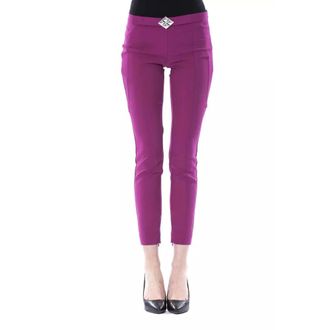 Byblos Femme, Pantalons, Violet, Taille: 44 FR Slim-fit Pantalons
