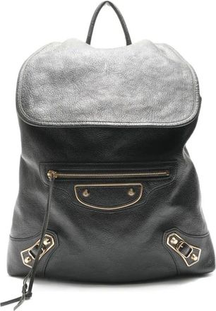 Balenciaga sac à dos en cuir (années 2010) - Noir
